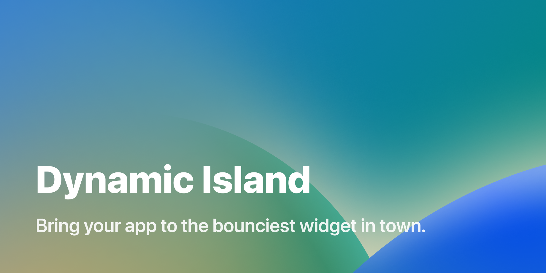 Dynamic Island - Alex Logan